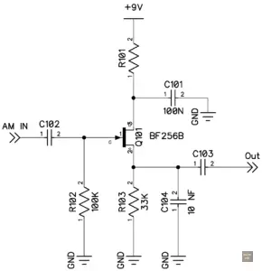 JFET-based infinite impedance detector for AM-demodulation – Baltic Lab